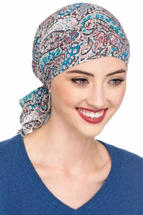 Bamboo Slip On Scarf | Cardani Pre Tied Head Scarves