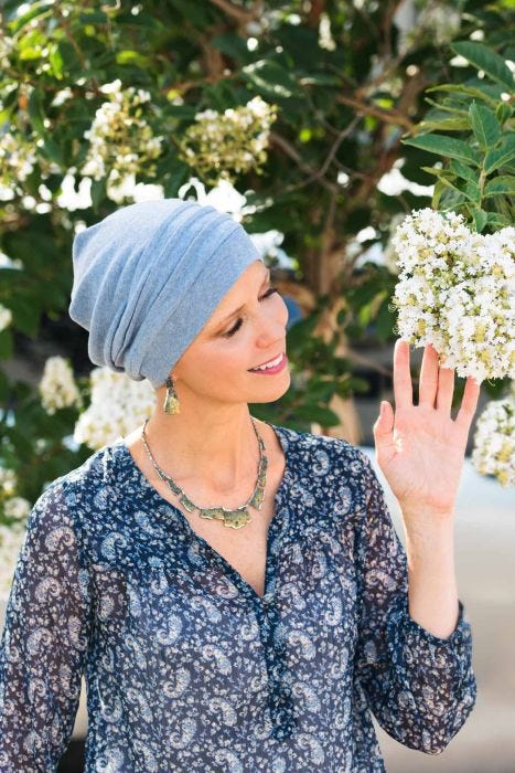 Slouchy Beanie | Snood Hat | Cotton Slouchy Snood Hat