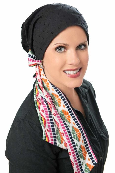 Headcoverings for Cancer Patients: Snap to Wrap Headcovering
