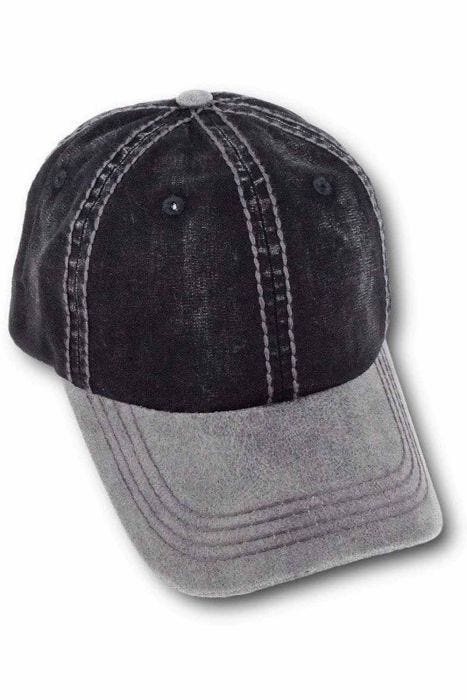 Two-Toned Distressed Baseball Cap | Stylish Baseball Caps for Women