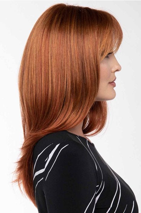 Kate Wig by Envy Wigs | Long Layered Synthetic Wig with Fringe & Open ...