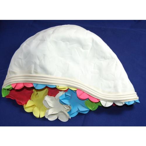 Flower Swim Cap | Floral Bathing Cap with Flowers