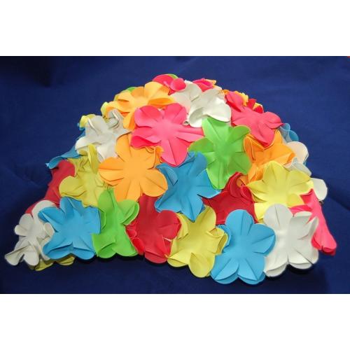 Bathing Cap with Flowers | Flowery Bathing Cap