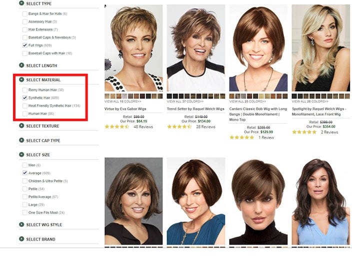 Finding the Best Wigs Online