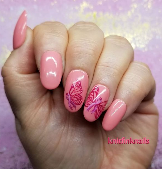 Breast Cancer Nail Designs to Try