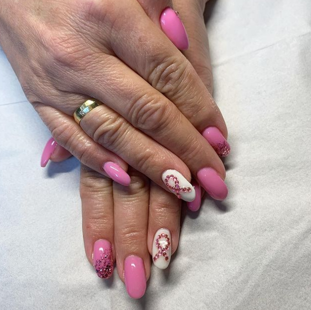 Breast Cancer Nail Designs to Try
